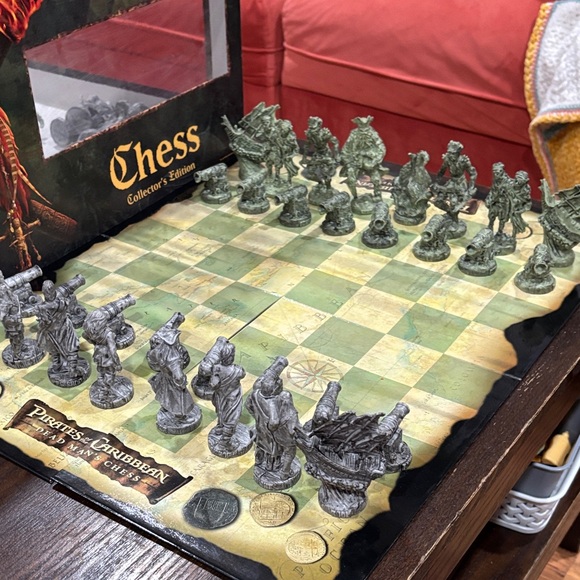 Disney | Games | Disney Pirates Of The Caribbean Chess Set | Poshmark